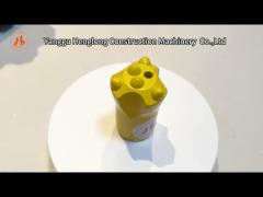 11° Taper 38mm 5 Teeth Button Bit with Spring Controlled Ball Teeth for Rock Drilling