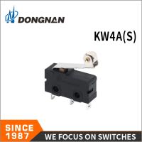 China Dongnan Customized Kw4a (S) Black Micro Switch with Middle Lever for sale