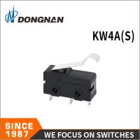 China Dongnan Customized Kw4a (S) Black Micro Switch with Middle Lever for sale