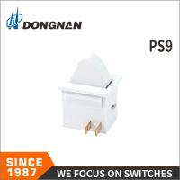 China Dongnan PS9 Type White High Reliability Button Switch for Refrigerator and Lighting for sale