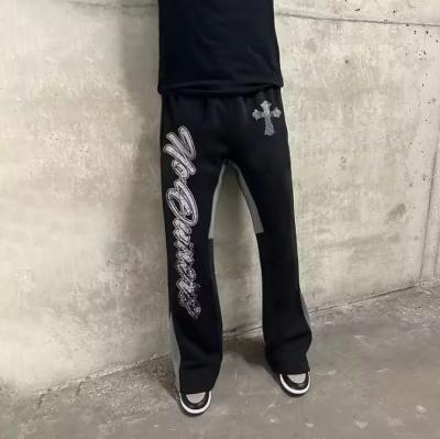 Cina Pantaloni da corsa traspiranti Pantaloni da corsa 100% cotone Pantaloni da sudore personalizzati Pantaloni da sudore da uomo in vendita