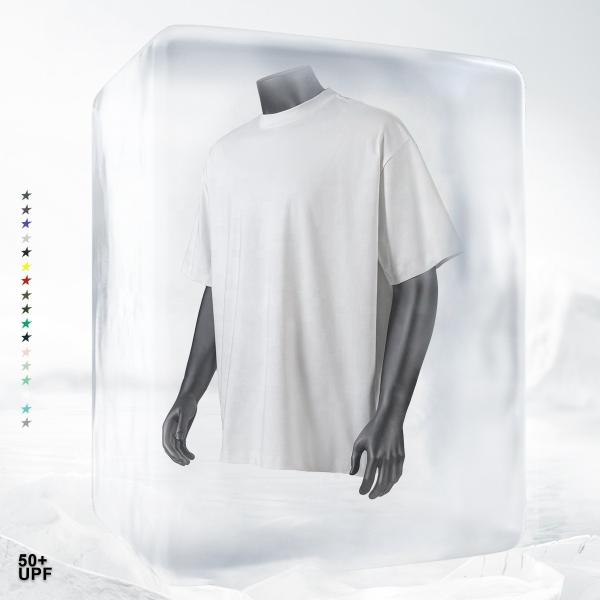Quality Organic Cotton Blank T Shirts Bulk Fashion Streetwear Sorona Fabric Quick Dry for sale