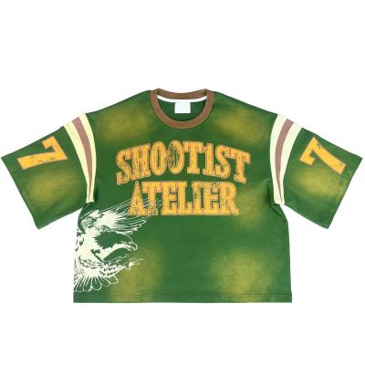Cina Vintage Needle Detection T-shirt da calcio maschile Tops Logo Design Abbigliamento da calcio in vendita