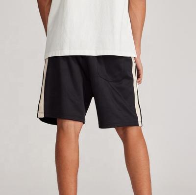 China Sommer 2024 Männer Polyester Gym Running Side Streifen Sweat Shorts im Grundstil zu verkaufen