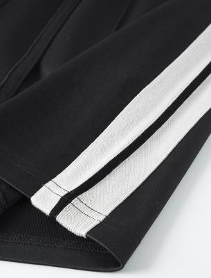 China Sommer 2024 Männer Polyester Gym Running Side Streifen Sweat Shorts im Grundstil zu verkaufen