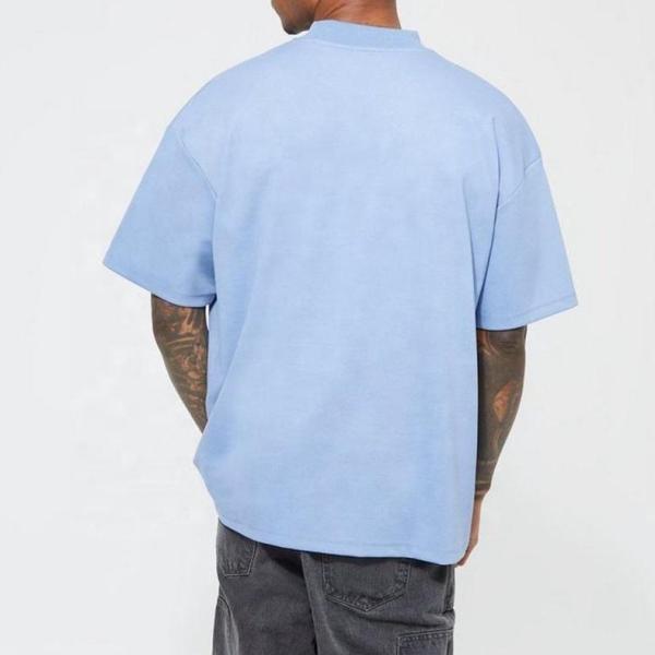 Quality Heavyweight T Shirt Blanks Wholesale Jersey Fabric Oversize Drop Shoulder Tshirt for sale