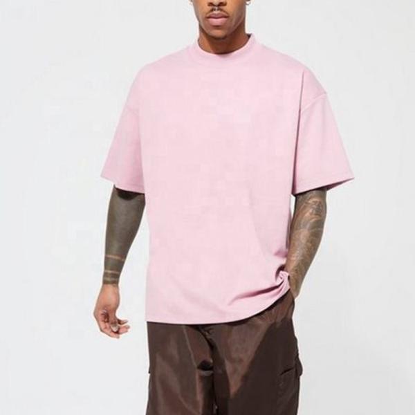 Quality Heavyweight T Shirt Blanks Wholesale Jersey Fabric Oversize Drop Shoulder Tshirt for sale