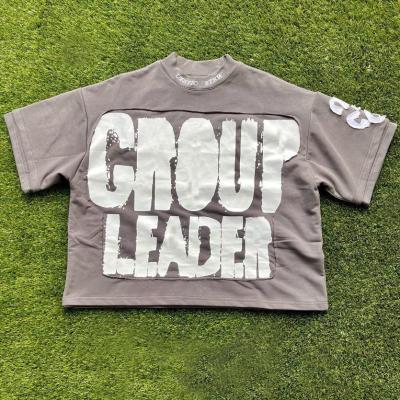 Cina Vintage Acid Wash Stampa a schermo grafica T-shirt da uomo tagliato Stampato S-5XL o su misura in vendita