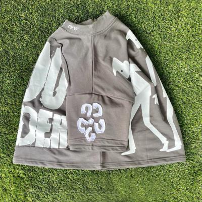 Cina Vintage Acid Wash Stampa a schermo grafica T-shirt da uomo tagliato Stampato S-5XL o su misura in vendita
