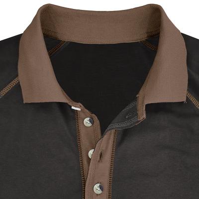Cina 100% cotone T-shirt polo a manica lunga MACTING Logo personalizzato ricamato Maglietta di golf casual in vendita