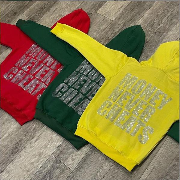 Quality 800 Grams Fabric Weight Hoodies Custom Oversized Polyester Cotton Bling String Hoodie for sale