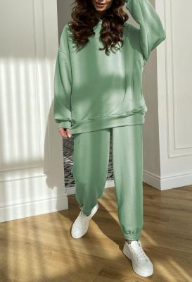 China Label Customized Hoodie and Pants Set for Unisex Joggers 100% Cotton for sale