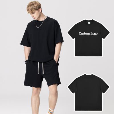 China Support 7 Days Sample Order Lead Time Custom Logo Streetwear Unisex Oversized T shirt for sale