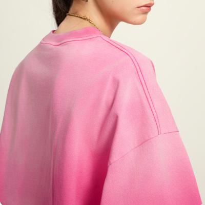 Cina T-shirt con maniche lunghe e nero di cotone in vendita