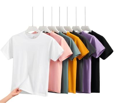Cina Stampa spessa 220 Gsm in bianco Custom T-shirt bianche bianche in bianco in bianco Casual Occasione in vendita