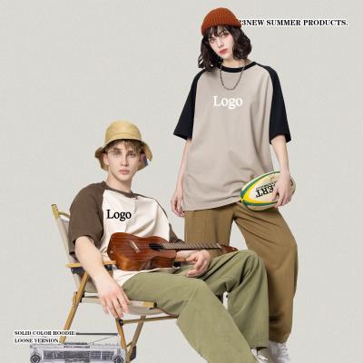 Cina Logo personalizzato T-shirt a colori misti stampati per unisex Casual Streetwear Moda in vendita