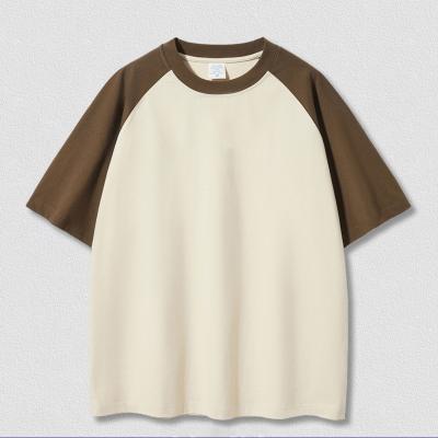 Cina T-shirt Ringer a colori massicci MACTING Custom 100% cotone per la vita quotidiana casuale in vendita