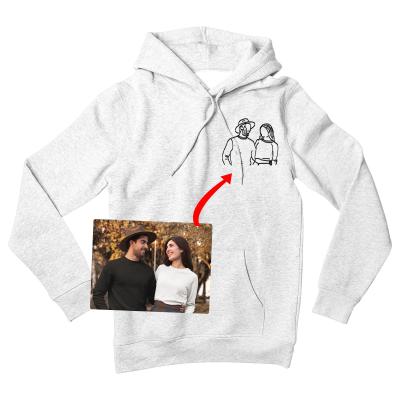 China Printing Methods Sublimation Screen Printing Embroidery Custom Hoodies for Him or Her for sale