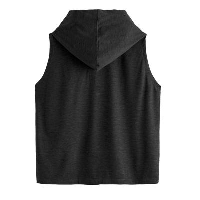 Cina T-shirt con cappuccio senza maniche per allenamento estivo femminile da MACTING in vendita