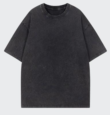 Quality Vintage Blank T Shirts Wholesale Short Sleeve Rock Men'S Vintage Wash T-Shirt for sale