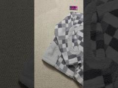 Custom High Quality Streetwear Winter Patchwork Plaid Warm Fleece Zip up Fluffy Hoodie Lined Tie Dye