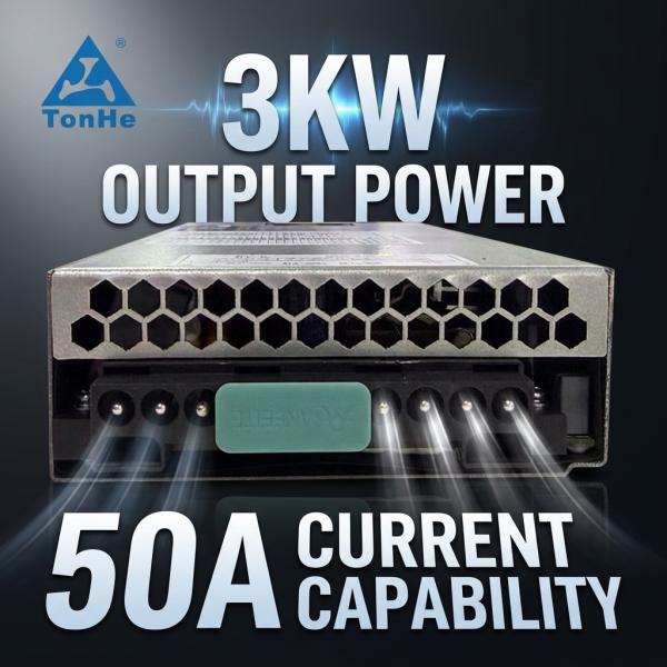 Quality Forced Air Cooling 50A 3000W 48v DC Rectifier Module TH48D50NZ-S-2 for sale