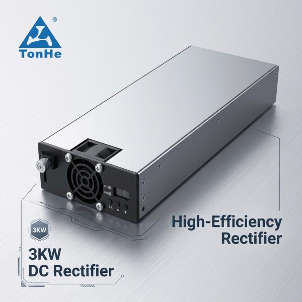 Quality Ultra High Density 1U 3000W 48V DC Rectifier Compact TH48D50NZ-S-2 for sale