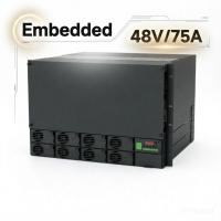 China Rectifier Telecom 48V/75A  With 85VAC-300VAC Input And 8 Rectifiers For Embedded Communication for sale