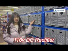rs485 communication protocol 110v dc rectifier 3 kw power natural cooling andth110d20zz-3g