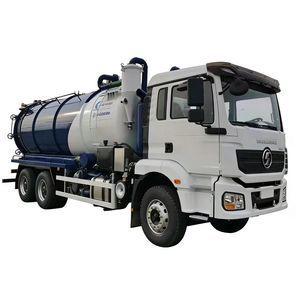 China Shacman 6X4 Septic Tank Suction Truck 18 Cubic Vacuum Sewage Truck Sewage Tank Truck Sewer Jet Truck Vacuum Sewage Truck Manufacturer for sale