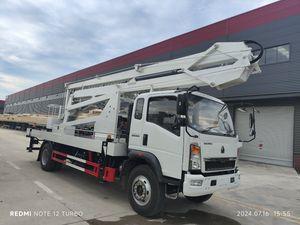 China Heavy-Duty Hydraulic Aerial Work Platform Truck for Sale for sale