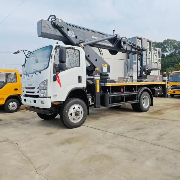 Quality 4x4 ISUZU 33m Aerial Platform Truck For Elevated Work for sale