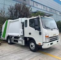 China JAC 6cmb Compression Garbage Truck For Waste Management for sale