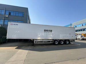 China Dependable 50t Refrigerated Truck for Global Supply Chains for sale