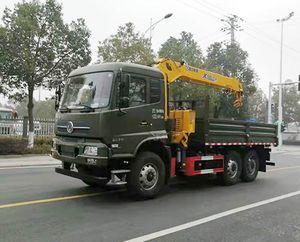 China Dongfeng Heavy-Duty 6X6 10t Truck with Hydraulic Crane for sale