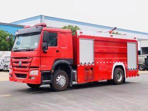 China Sinotruk 10t Water Tank Fire Truck 4X2 Fire Truck Fire Truck Manufacturer New and Used Global Sales for sale