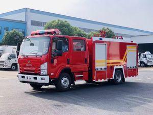 Quality Isuzu 3000 Liters Water Tank Fire Truck Forest Fire Truck Fire Rescue Truck for sale