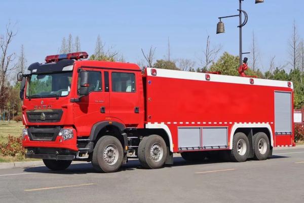 Quality 25 ton Water Foam Tank Fire Truck for Enhanced Fire Suppression and Safety Operations for sale