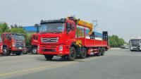 Quality The Best Price 8X4 Drive 10t 12t Five Section Arm Truck with Crane Truck with for sale