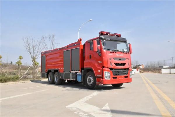 Quality ISUZU 16000 Liters Water Tank Fire Truck  for Various Fire Protection Needs for sale