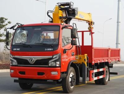China Dongfeng 4X2 Hydraulic Lifting Truck with 7 ton Capacity for sale