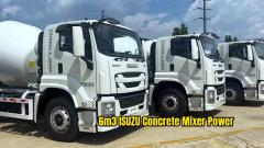 6m³ ISUZU Concrete Mixer Truck