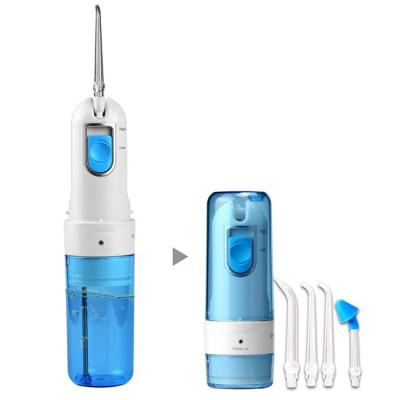 China Rechargeable dental care water flosser with travel bag for sale