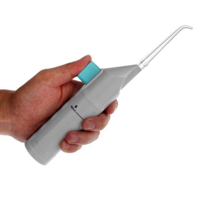 China Manual hand pump dental floss water flosser for wholesale for sale