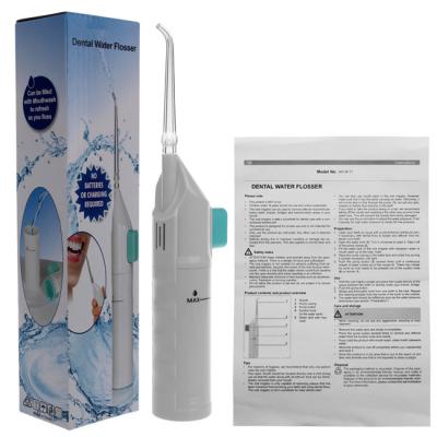 China Non-electrical faucet free teeth cleaning oral irrigator for sale