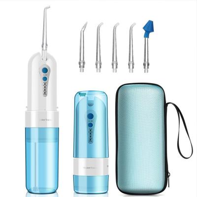 China Travel Dental Care Teeth Whitening Oral Irrigator Water Flosser with Powerful Water Jet for sale