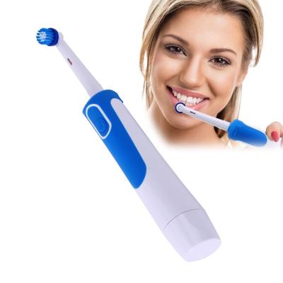 China AA batteries powered electric toothbrush with handle compatible with oral b heads for wholesale for sale