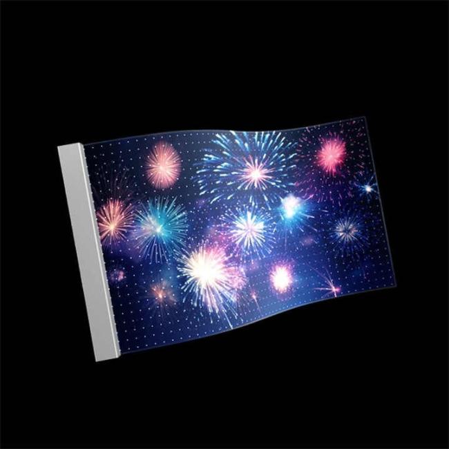 Transparent LED Window Display application