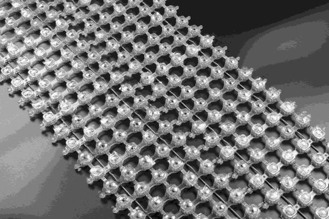 P62.5 LED Mesh Screen installation example