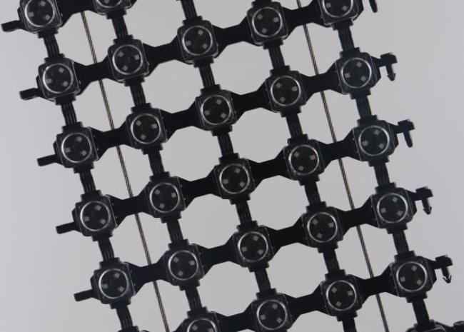 P50 LED Mesh Display close-up detail